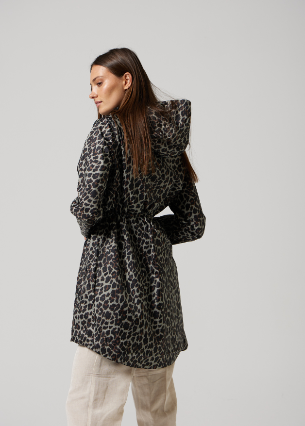 Leopard Raincoat | Duck Apparel